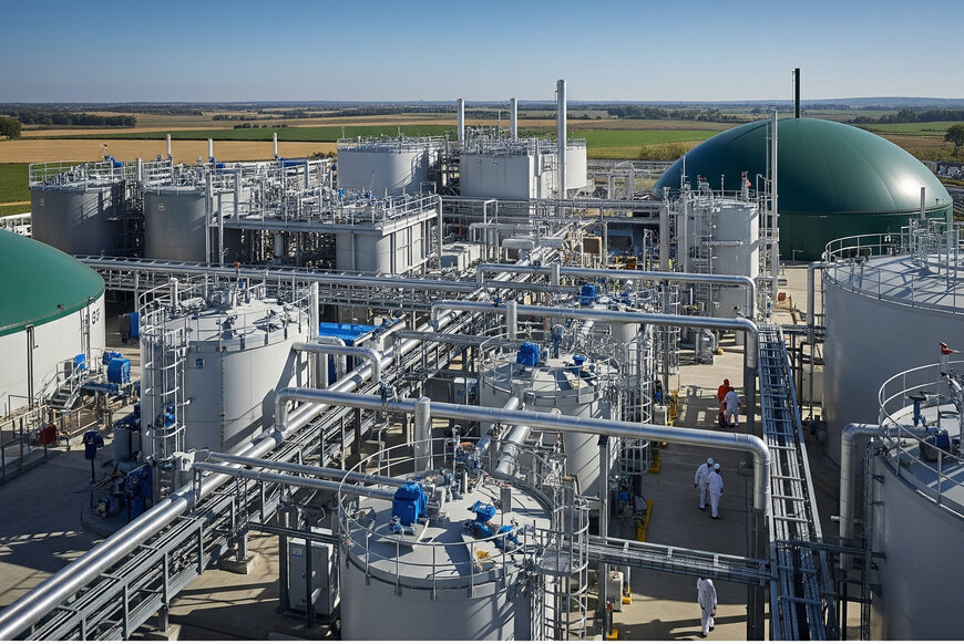 SUEZ & SIAAP Unveil Biogas Unit | Water Plant Technology