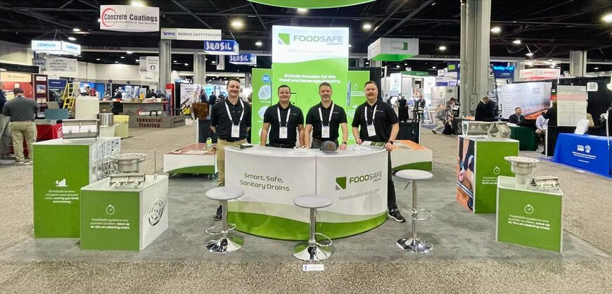 FoodSafe Drains highlights hygienic drainage innovations at PACK EXPO ...