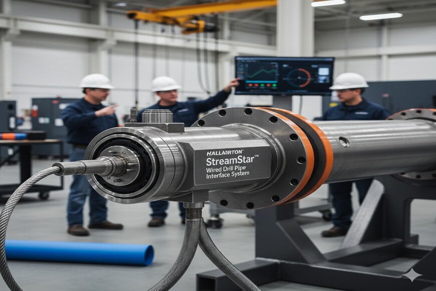 Halliburton introduces StreamStar wired drill pipe interface system ...