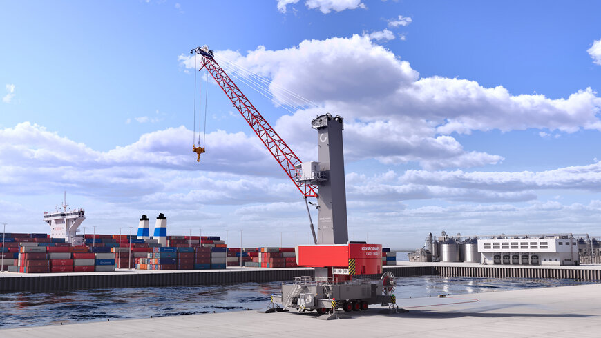 Mobile Harbor Crane for Multi-Purpose Terminals | Intralogistics