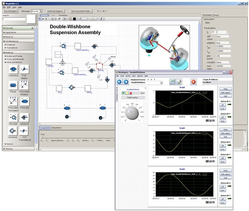 MapleSim™ Connector for LabVIEW™ and NI VeriStand™ Software ...