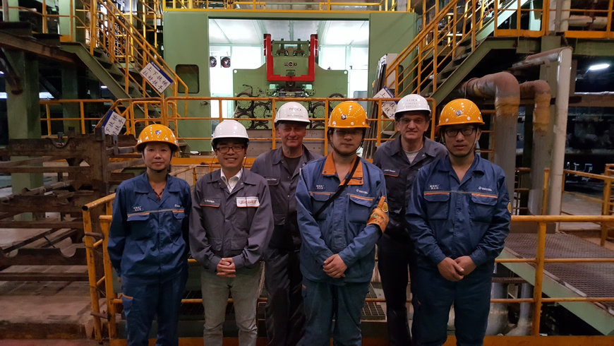 REDEX Tension Multi Roll Leveler is used on Tinning Line for the First ...